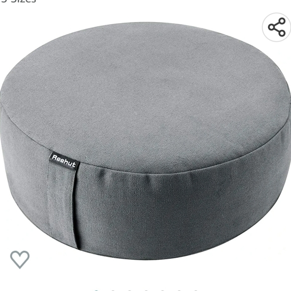 Other | Reehut Zafu Yoga Meditation Cushion Gray | Poshmark